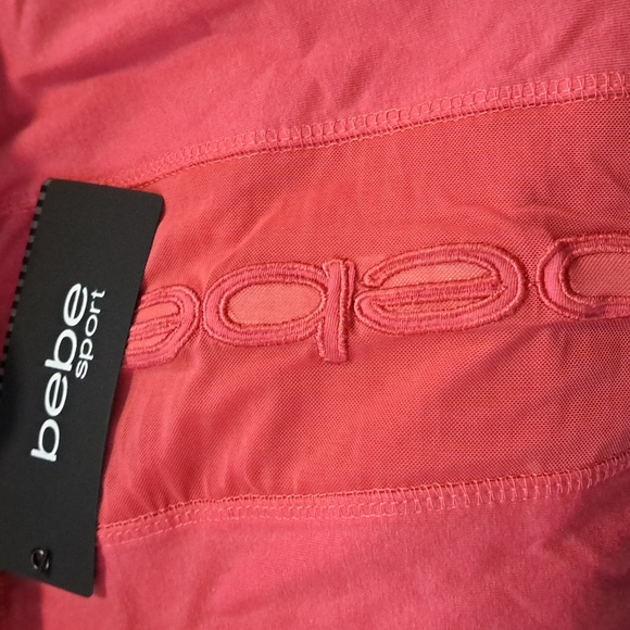 bebe | Pants & Jumpsuits | Nwt Bebe Sport Crop Legging In Terra Rose ...